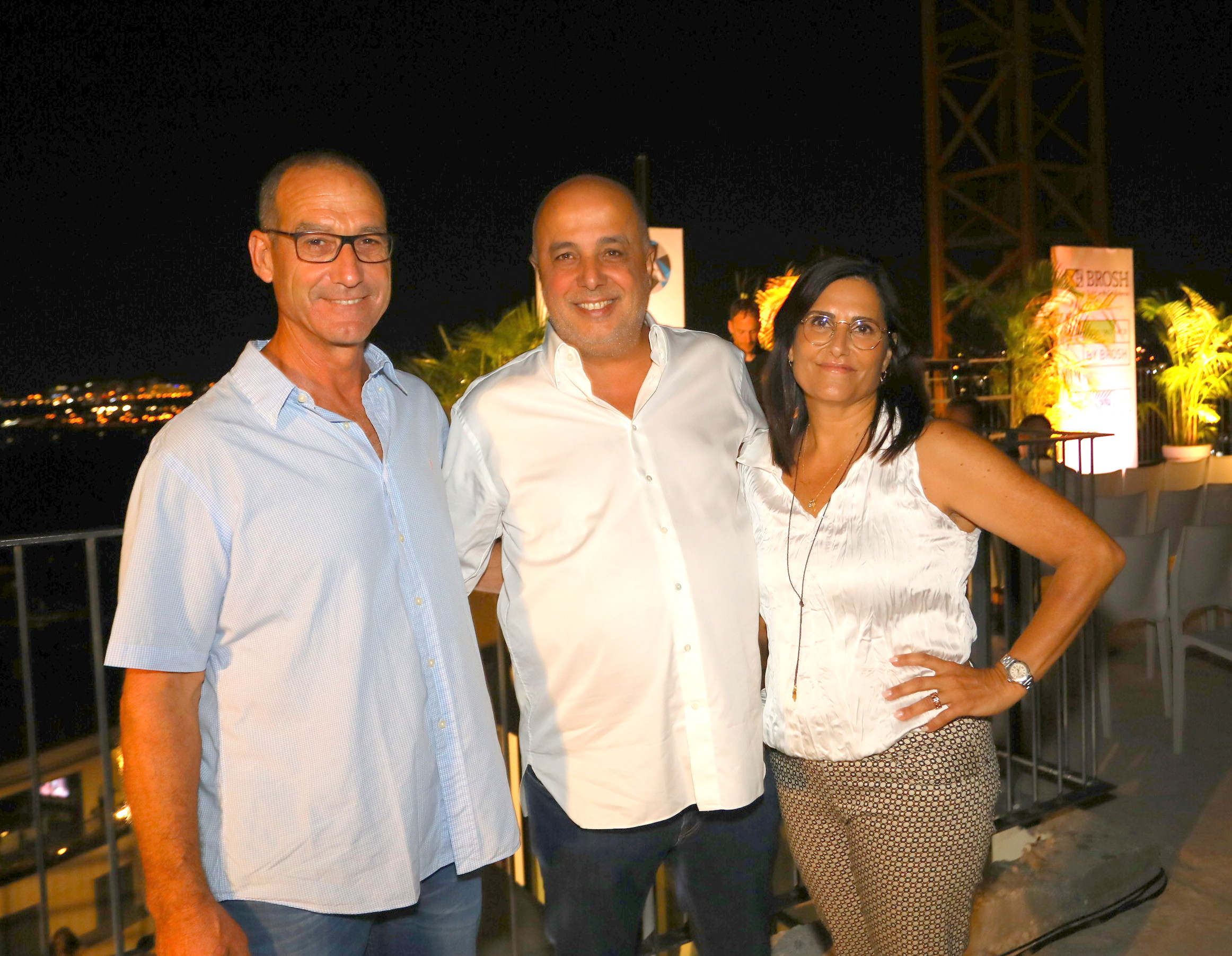 עמוס לוזון חוגג באירוע היוקרתי של קבוצת ברוש אייס